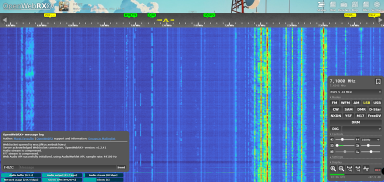 Créer un websdr sous OpenWebRX+ - Blog radioamateur de F4IZC